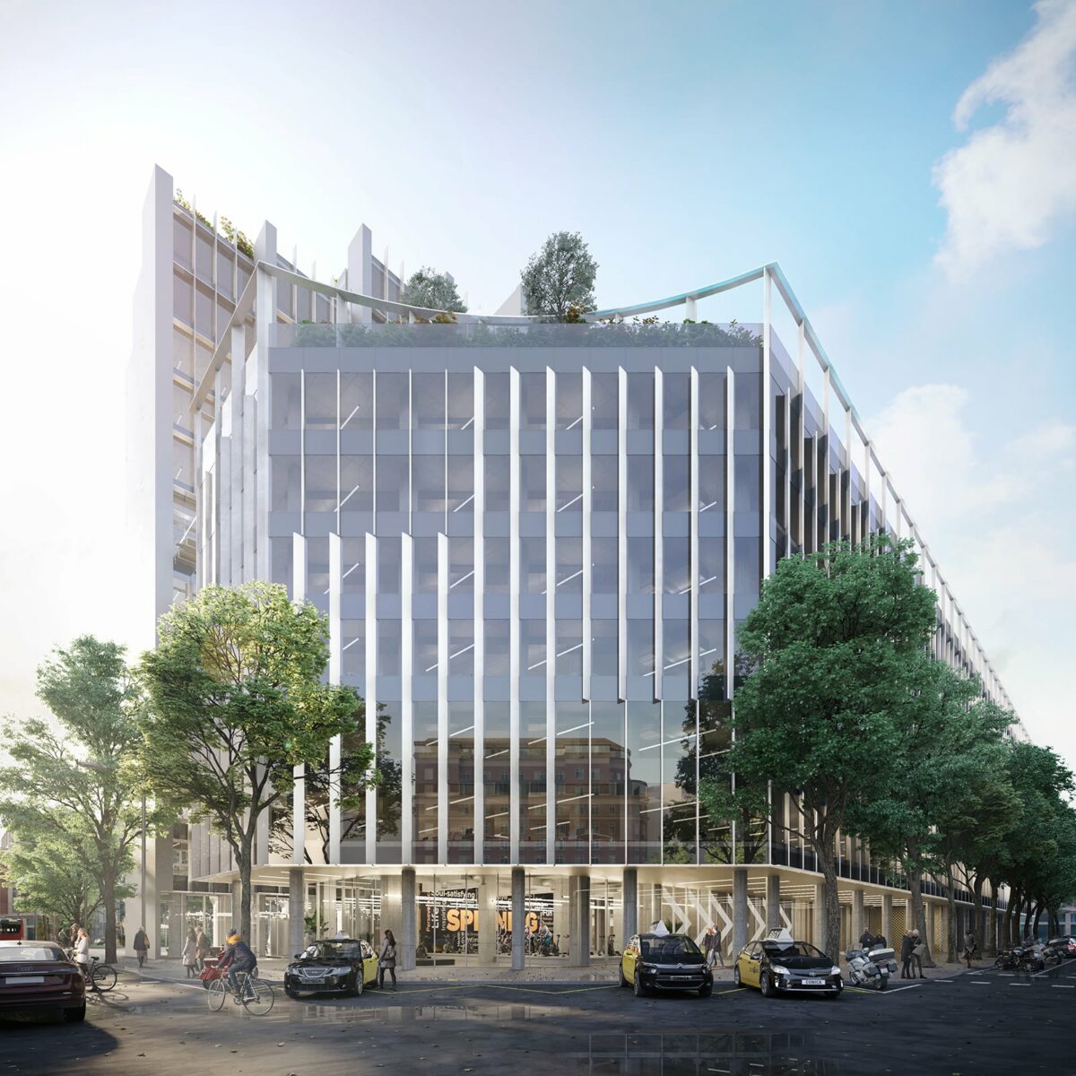 The wave, office building - WIT Barcelona