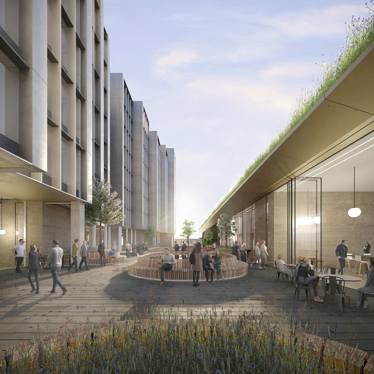 The wave, office building - WIT Barcelona