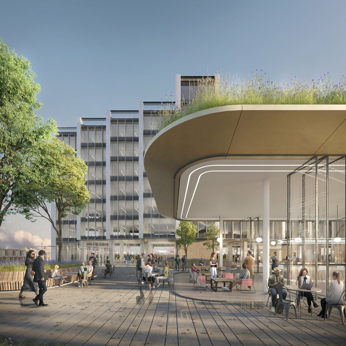 The wave, office building - WIT Barcelona